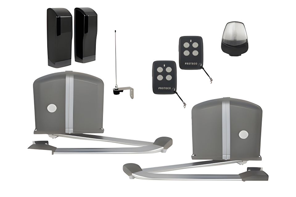 Proteco Advantage -230v Articulated Double Swing Gate Kit | Gate Motors UK